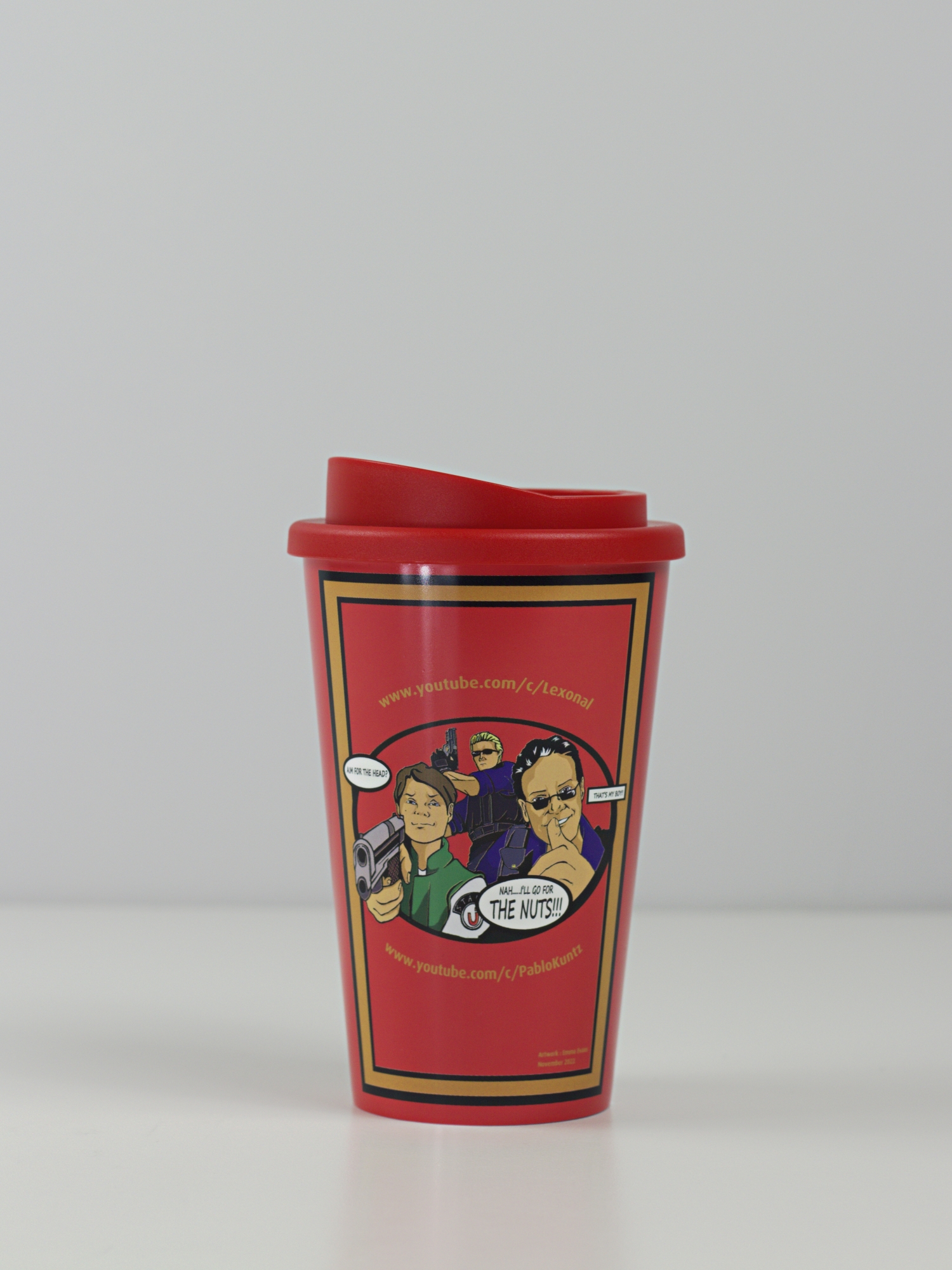 Resident Evil Red Journal and Double Coffee Tumbler Set - Lexonal.TV